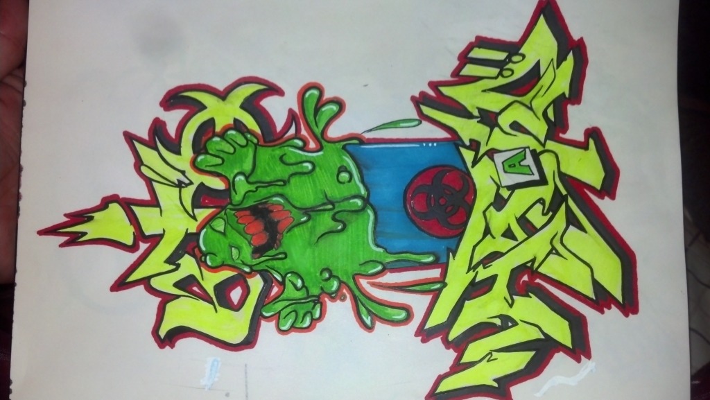 Bi-Weekly Character Battle: BIOHAZARD | Bombing Science: Graffiti Forums