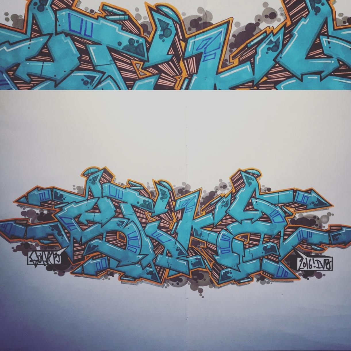 Graffiti Blackbook Pieces