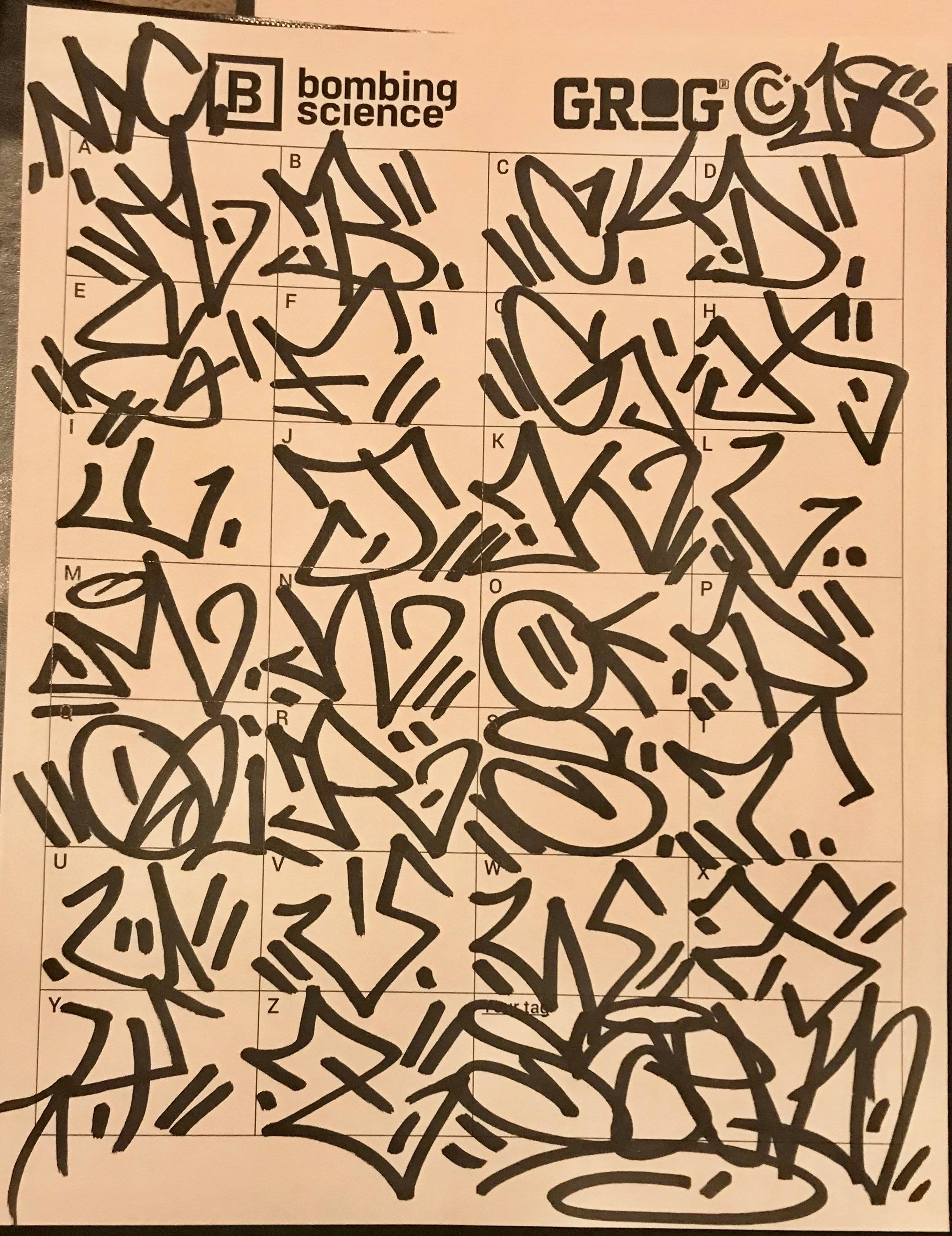 Alphabet Challenge | Page 6 | Bombing Science: Graffiti Forums