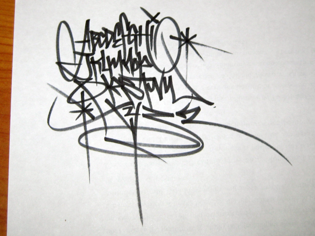 Over a decade of handstyle alphabets | Bombing Science: Graffiti Forums
