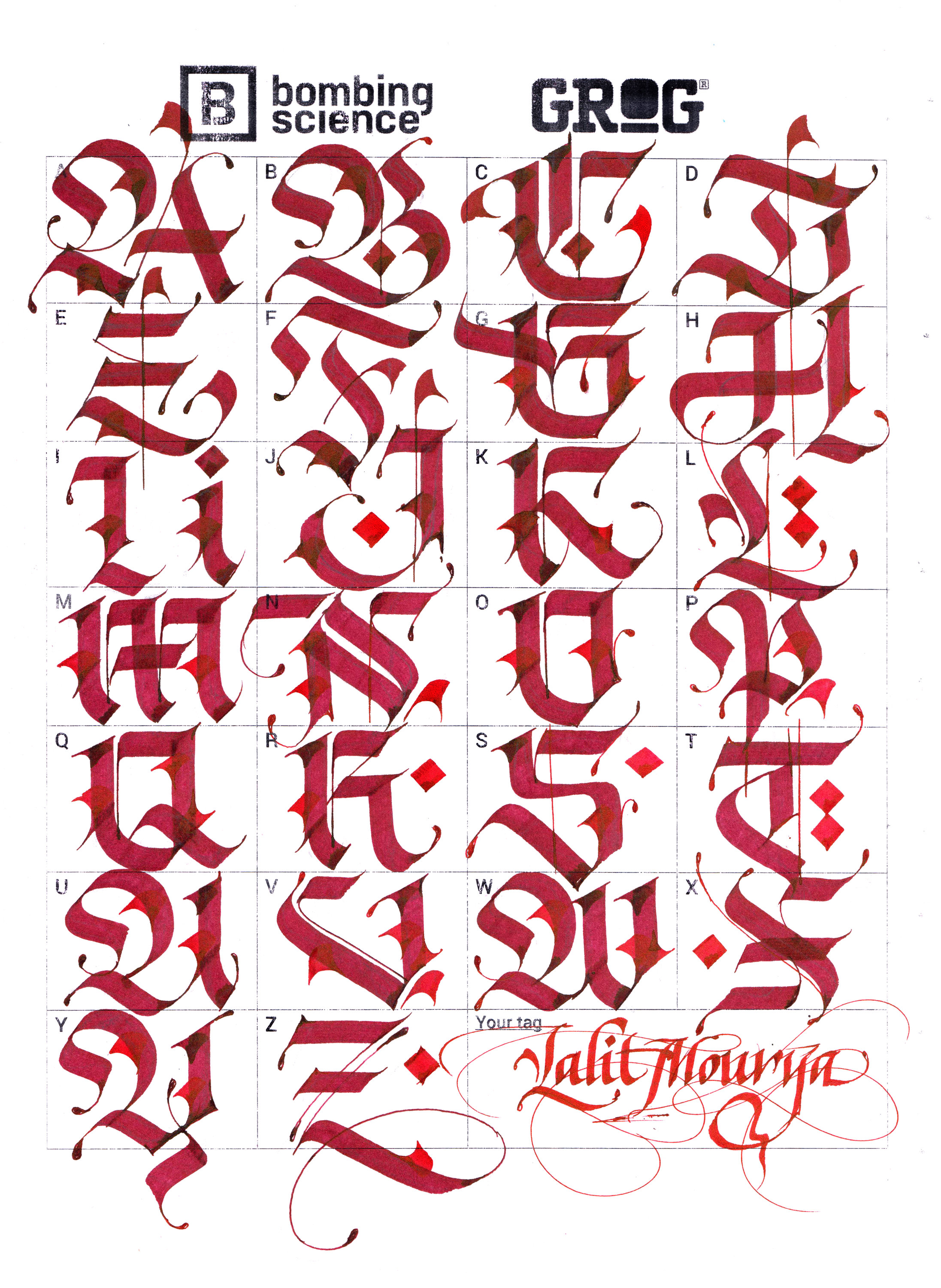 WINNERS: Alphabet Challenge | Bombing Science: Graffiti Forums