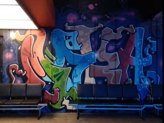 Album: Graffitis with permission to a wall | Bombing Science: Graffiti ...